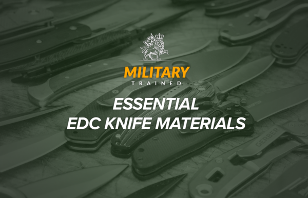 Essential EDC Knife Materials for Military, Hunting, Camping, and Self ...